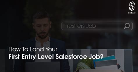 How To Land Your First Entry Level Salesforce Job