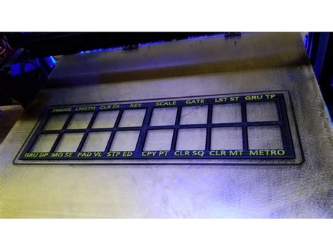 Korg Electribe 2 Pad Overlay By Broeke Download Free Stl Model