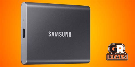 Discount Has The Samsung T Portable Ssd Gb At Just