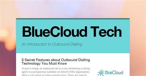 5 secret features about outbound dialling technology you must know r