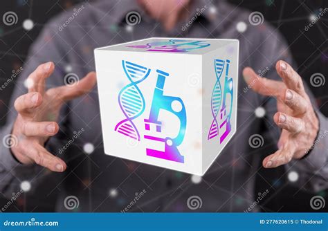 Concept Of Dna Technology Stock Image Image Of Concept 277620615