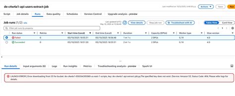 Getting The Errors In Start Of The Code Doubt Of Distorted Aws Configuration In The Module