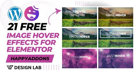 Free Image Hover Effects Widget For Elementor Happyaddons Youtube