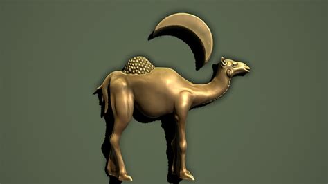 Camel Ue4 Unity 3d Model Turbosquid 1582776