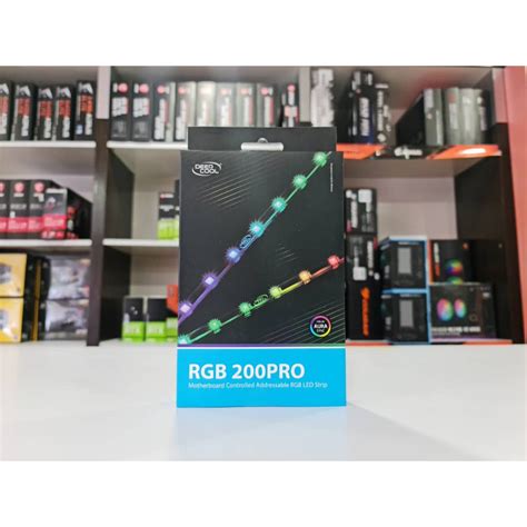Deepcool Rgb 200 Pro Addressable Rgb Led Strip Argb Mobo Sync Shopee Malaysia