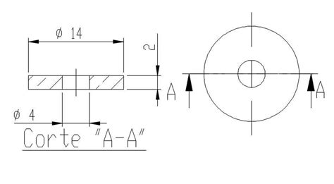 Spacer Cut Section Details Are Given In This Autocad Dwg Drawing Download The Autocad 2d Dwg File