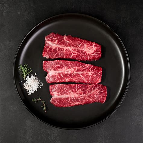 지인한우 농협안심한우 1등급 한우 부채살 200g 국거리 200g