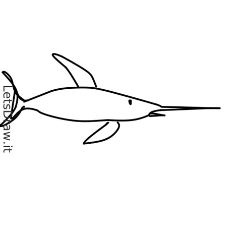 How To Draw Swordfish Learn To Draw From Other LetsdrawIt Players