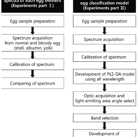 experiment flow chart for the development of the abnormal egg detection