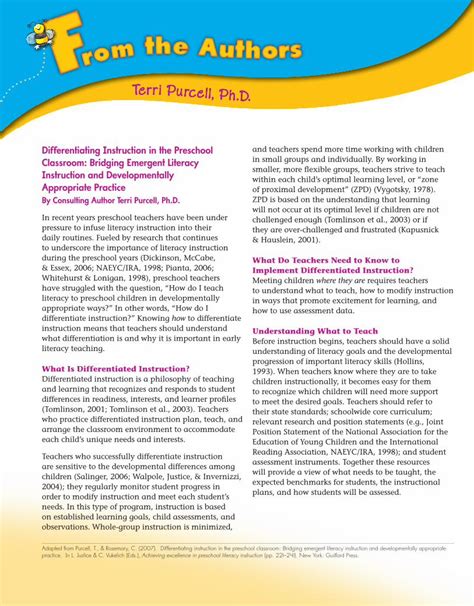 Pdf Differentiating Instruction In The Preschool Classroom Dokumentips Pdf Differentiating Instruction In The Preschool Classroom Dokumentips