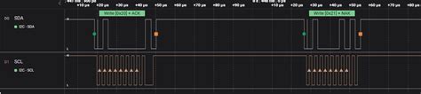 i2c stop not being applied correctly scl stuck low after upgrade from