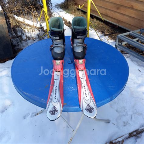 아동스키세트폴없음 스키보드장비 중고나라