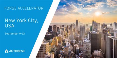 autodesk forge accelerator in nyc september 9 13 revit news