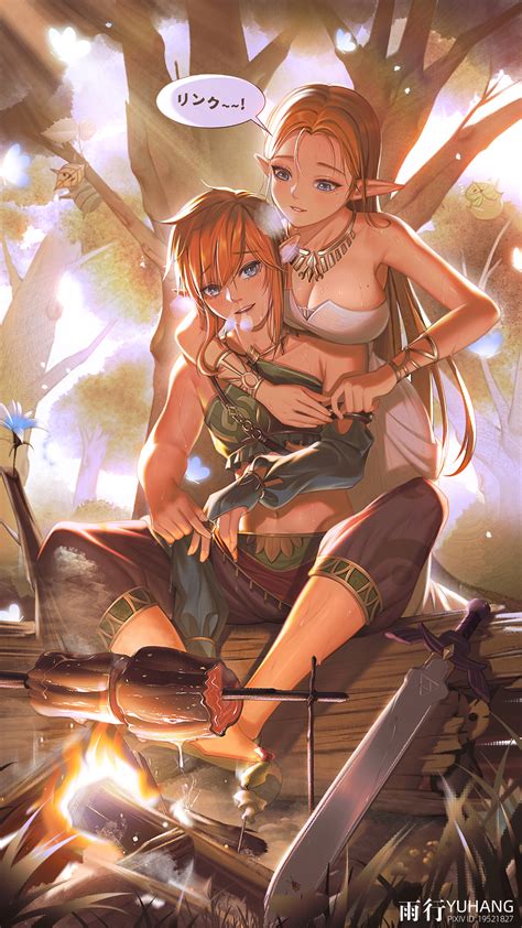 Yuxing Yuhang Korok Link Princess Zelda Nintendo The Legend Of Zelda The Legend Of Zelda