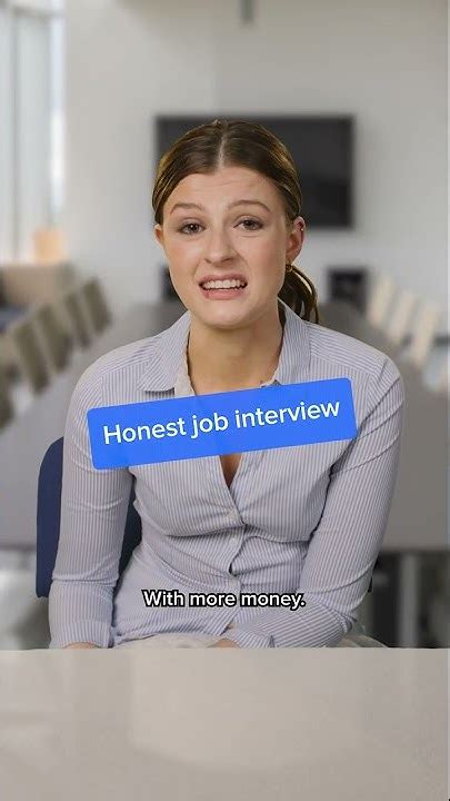 Honest Job Interview - YouTube