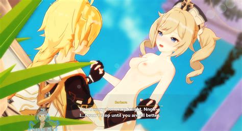 Post 4698649 Aether Barbara Pegg Genshin Impact Koikatsu Naoki