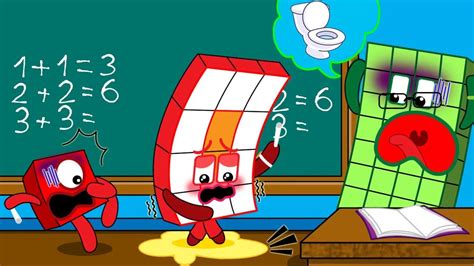 Omg Numberblocks 12 Pees In The Class L Numberblocks Fanmade Coloring Story Youtube