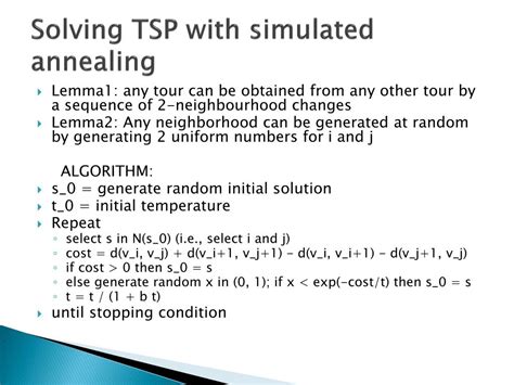 Ppt Implementation Of Parallel Simulated Annealing Powerpoint