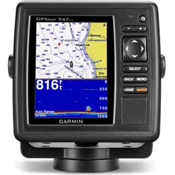 Garmin GPSMAP 547xs Chartplotter Sounder With Transducer