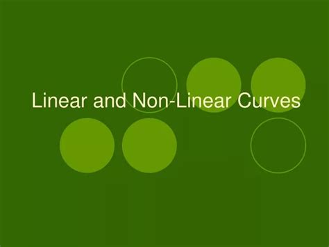 PPT Linear And Non Linear Curves PowerPoint Presentation Free Download ID 6558913
