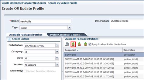 Oracle® Enterprise Manager Ops Center Updating Your Oracle Solaris 10 Operating System