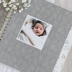 'Olive' Gender Neutral Baby Record Book - Peachly | Peachly Australia
