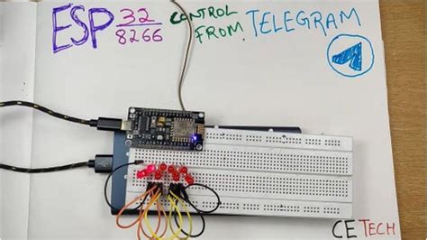 Controlling Esp8266 Using Telegram App 7 Steps Instructables