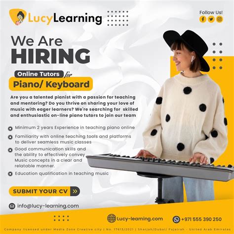 Lucy Learning On Linkedin Lucylearning Piano Keyboard Instructor Musiceducation