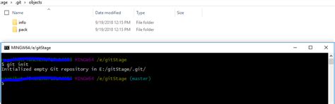 how git status works and where does it refer to show the result stack