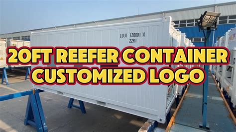 20ft Reefer Container With Customized Logo