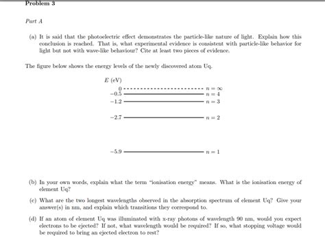 Solved Problem 3 Part A A It Is Said That The Chegg Com