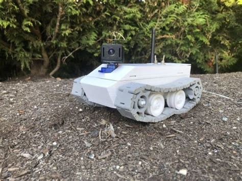 Design Of The Week Arduino Tracked Car Fabbaloo