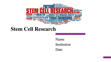 SOLUTION Stem Cell Powerpoint Presentation Studypool