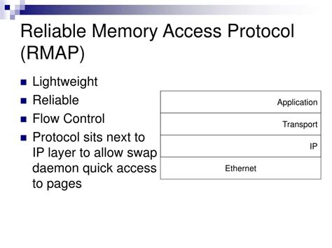 Ppt Latency Reduction Techniques For Remote Memory Access In Anemone