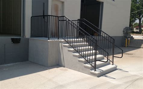 Precast Concrete Stair Handrails