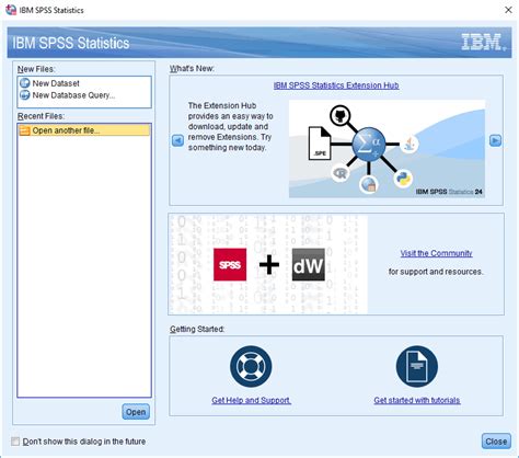 Creating A New File In Spss Statistics Versions 22 To 25 And The