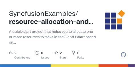 Github Syncfusionexamples Resource Allocation And Task Breakdown In Gantt Chart A Quick Start