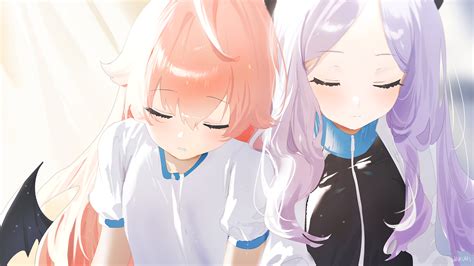 Hina And Hoshino Blue Archive Drawn By Haruri Danbooru