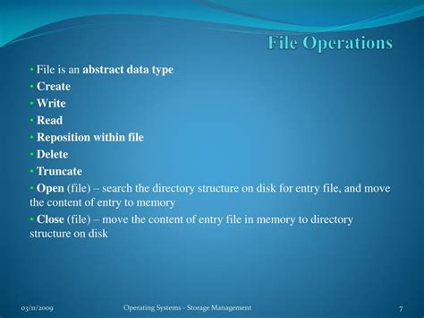 ppt operating systems storage management powerpoint presentation