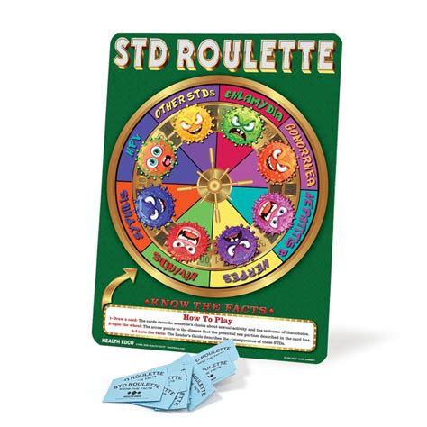 Std Roulette Game For Health Education Health Edco