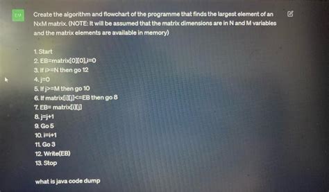 Solved Create The Algorithm And Flowchart Of The Programme Chegg