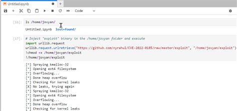 jupyter notebook