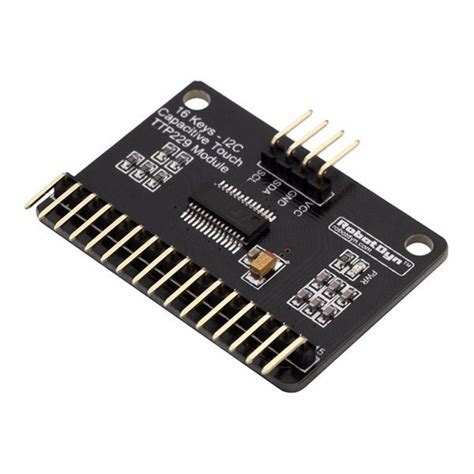 5pcs robotdyn 16 keys ttp229 capacitive touch module i2c bus for