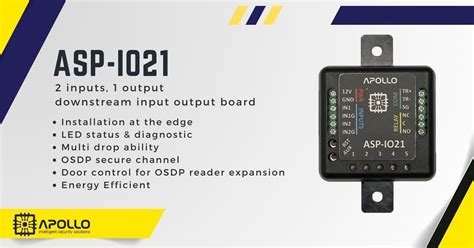 Apollo Security Need Extra Input And Output On Your Access