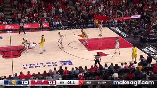 Tyrese Haliburtons Game Winning 3 Pointer Vs Bulls March 5 2023 On