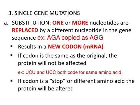 Mutation Notes
