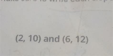 Solved 210 And 612 Math