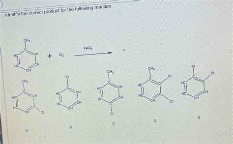 Solved Need Some Help Answering This Problem Identify The Correct