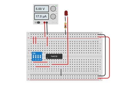 Circuit Design Or Gate Tinkercad