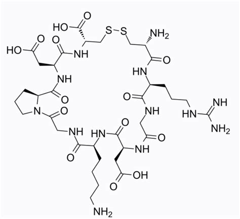 Cys Arg Gly Asp Lys Gly Pro Asp Cys Disulfide Bridge Cys1 Cys9 Cd Bioparticles